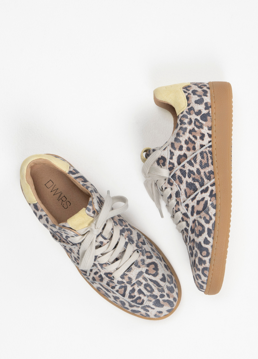 PRE ORDER POONA leopard - Sneakers | Sand / Butter – DWRS label