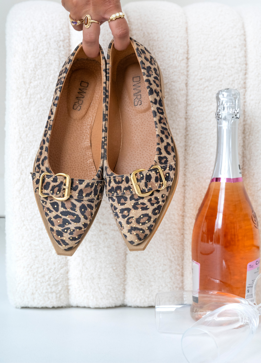 PORT VILA leopard - Loafers | Sand – DWRS label