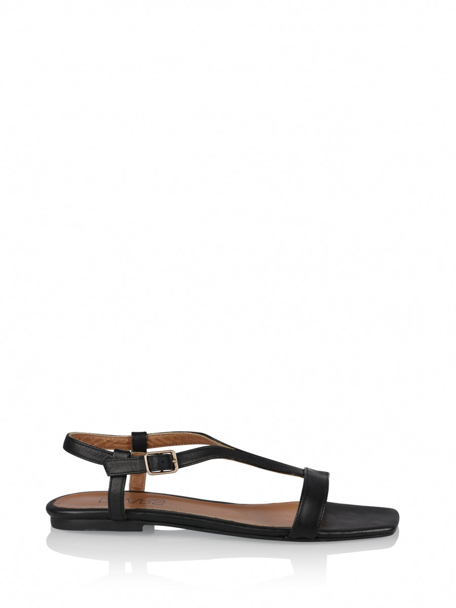 LIMA leather - Sandals | Black – DWRS label